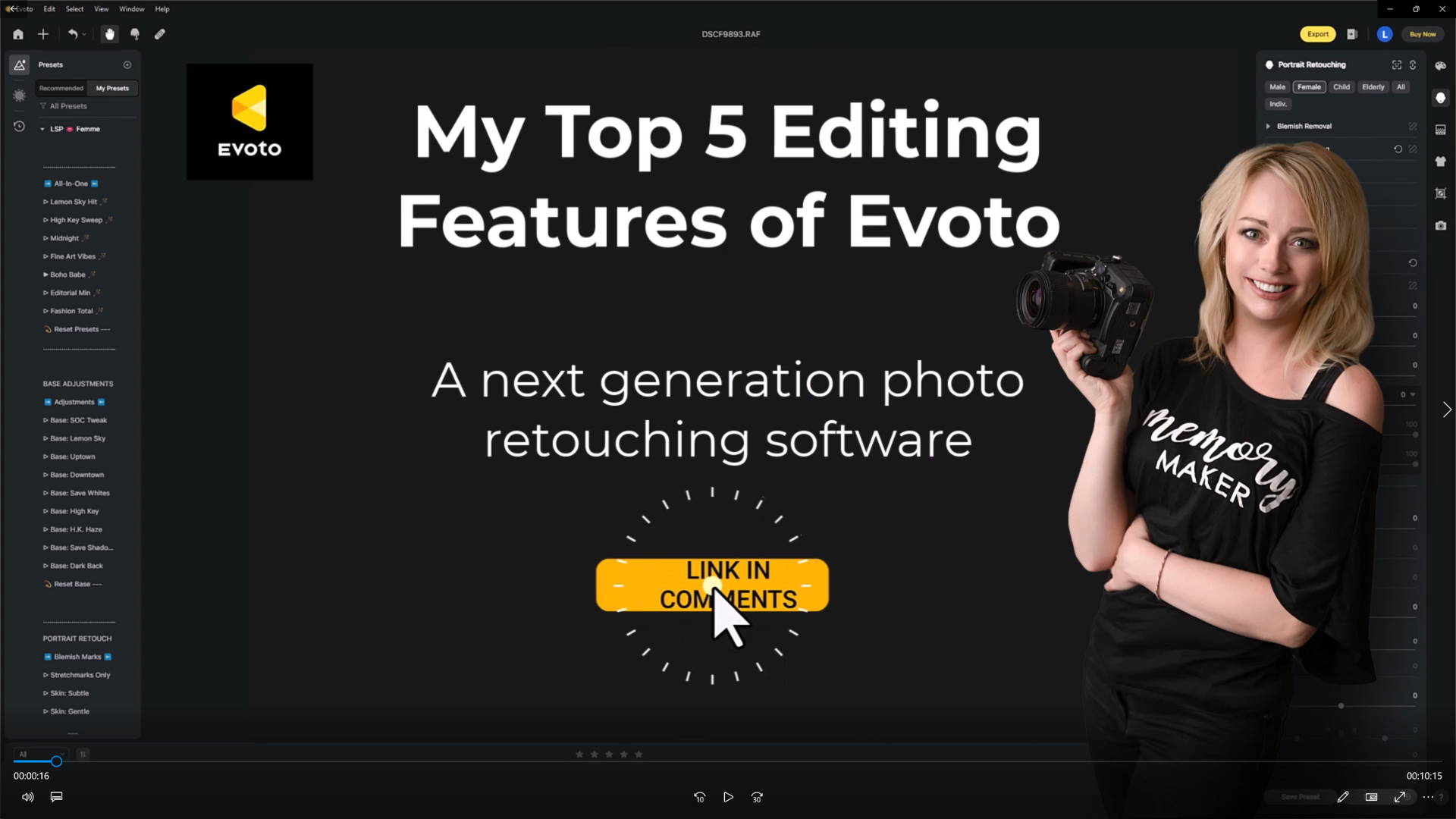 The Top 5 Editing Features of Evoto AI – LSP Actions by Lemon Sky